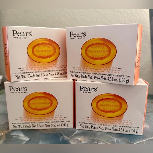 Skincare | Pears Transparent Soap Orange New 4 Pack | Poshmark